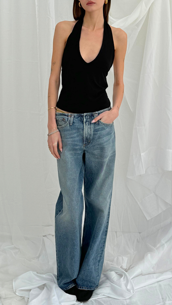 Lennox Halter Top - Black – Van De Vort